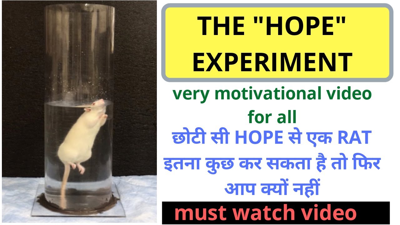 THE "HOPE" EXPERIMENT | MOTIVATIONAL VIDEO | SSC CGL | CHSL | CPO ...
