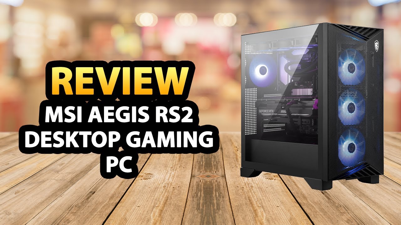 MSI Aegis RS2 C14NUE7-818US Prebuilt Gaming Desktop PC Review - YouTube