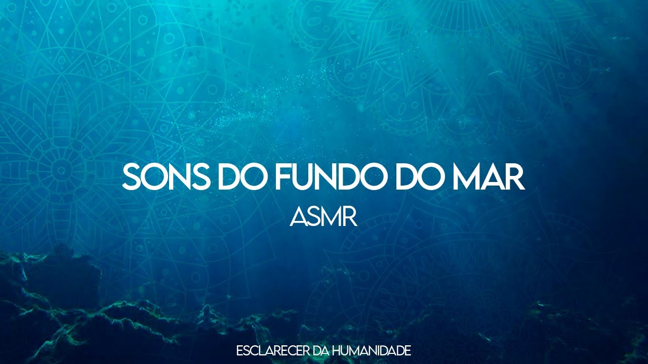 Sons do fundo do mar com Geometria Sagrada para dormir, relaxar e ...