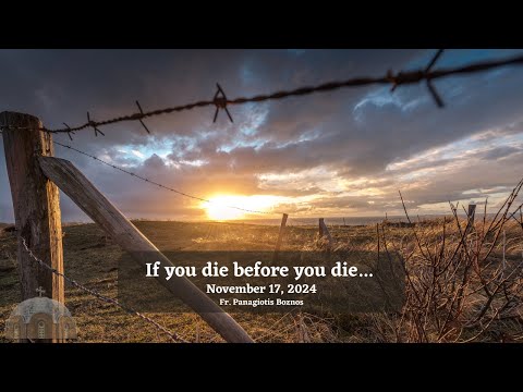 If you die before you die... - YouTube