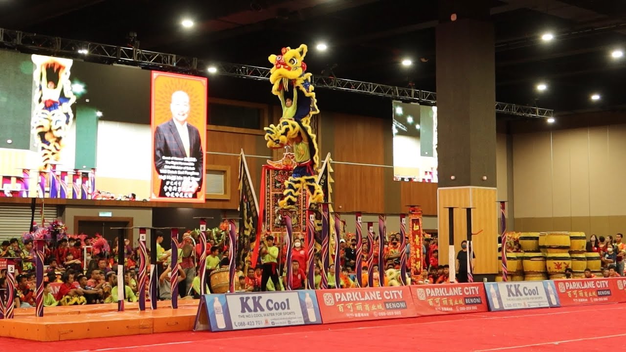 Lee Qiang Xing Lion Dance at SICC (7/1/2023) - YouTube