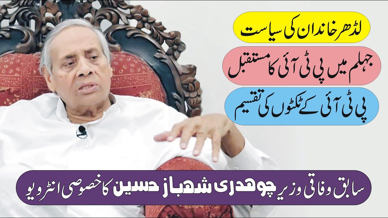 Exclusive interview of former federal minister Ch Shahbaz Hussain - YouTube