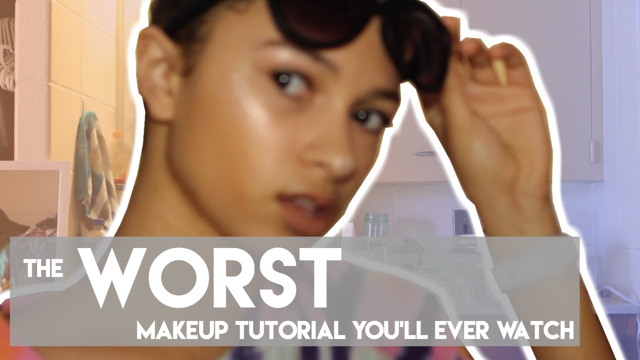 (BAD) Everyday Makeup Tutorial - YouTube