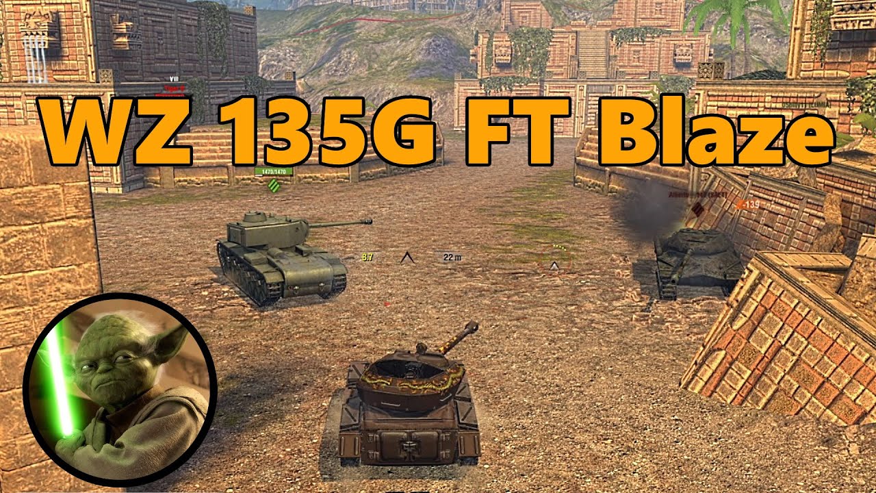WZ 135G FT Blaze - World of Tanks Blitz - YouTube