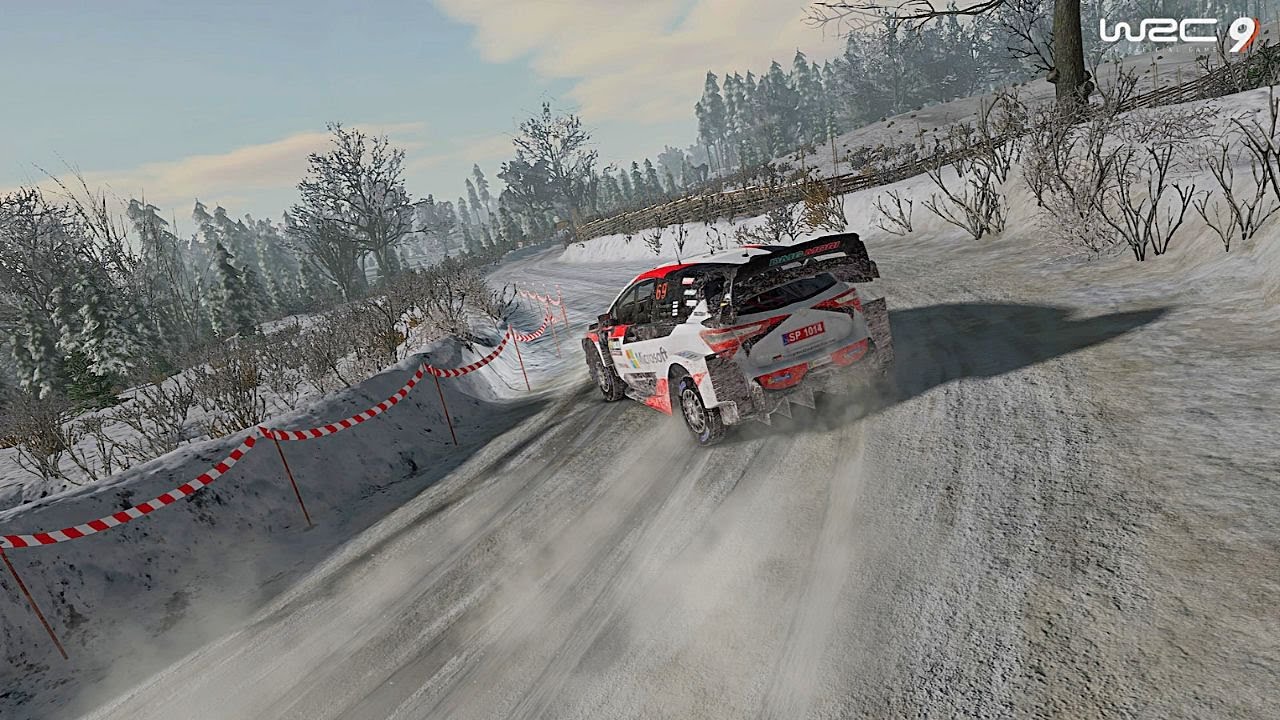 WRC 9 Rally Sweden Toyota Yaris WRC - YouTube