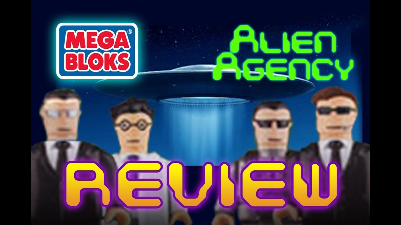 Mega Bloks ALIEN AGENCY Review ★ - YouTube