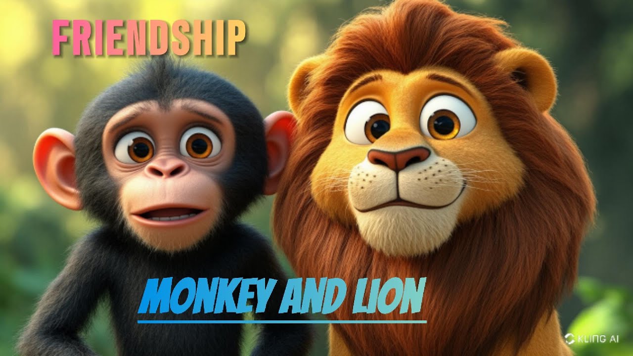 best friends Monkey and Lion - YouTube