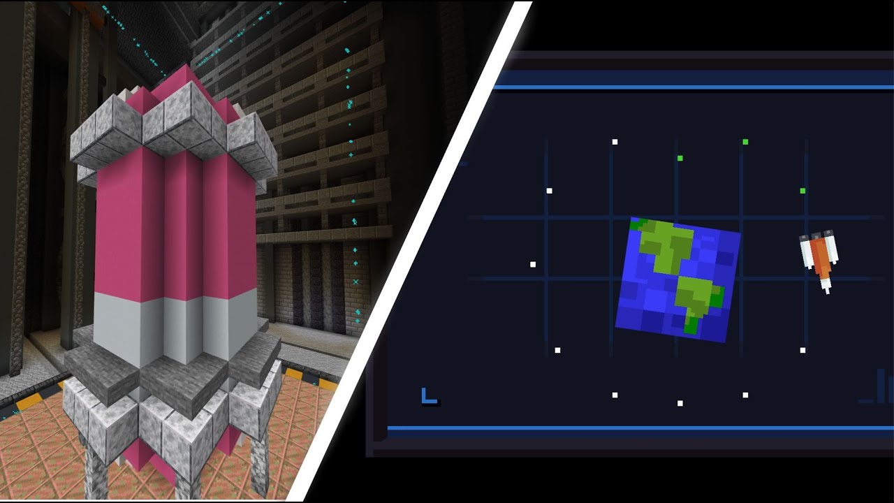 Minecraft - Artemis Rocket Build! - YouTube