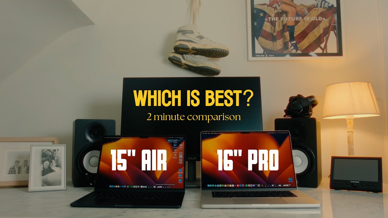 15" MacBook Air vs 16" MacBook Pro for Video Editing｜2 Minute ...