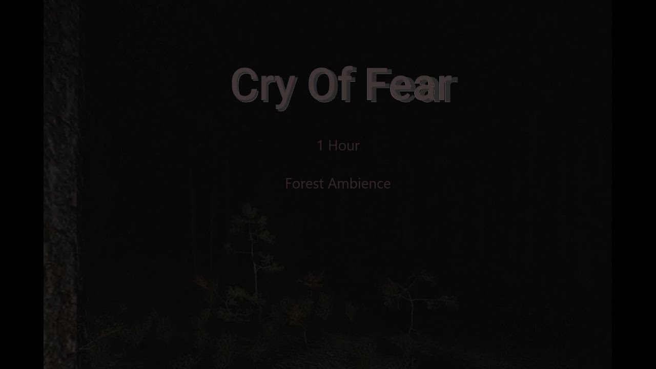Cry Of Fear forest Ambience | 1 hour - YouTube