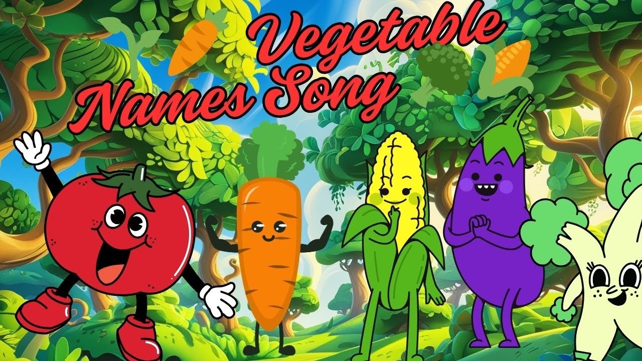 Vegetables Song | Nursery Rhymes & Kids Songs| Healthy Eating Habits ...