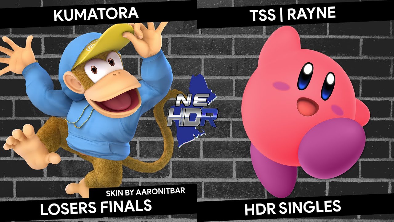 Scourge 6 HDR: Kumatora (Diddy Kong) vs. TSS | Rayne (Kirby) - Losers ...