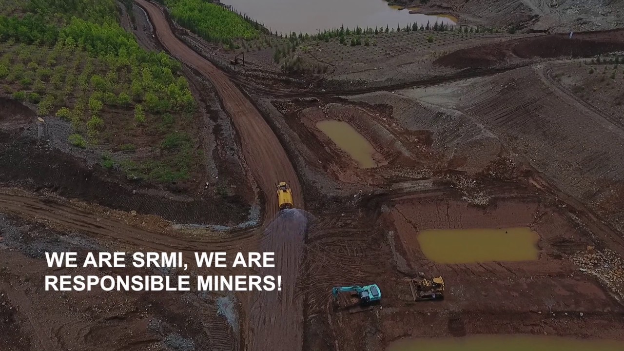 Settling pond - YouTube