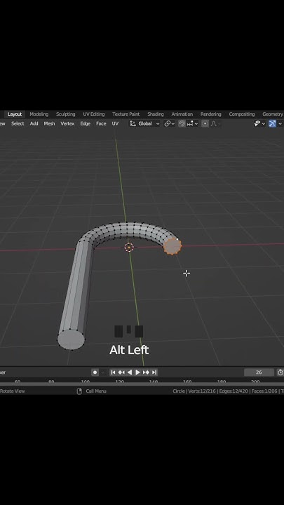 Create a Perfect 3D Christmas Candy Cane in Blender! 🍬🎨 Easy Tutorial for Beginners! #Blender ...