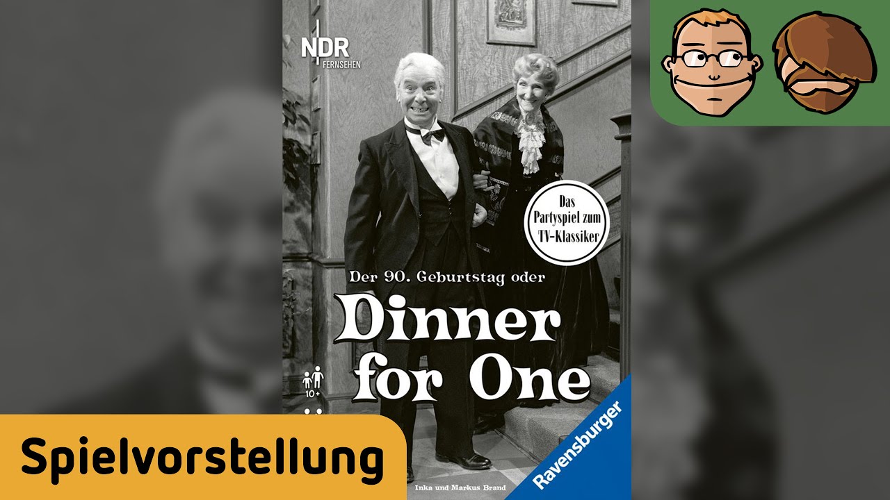 Dinner for One – Spielvorstellung + Verlosung - Brettspiel - YouTube