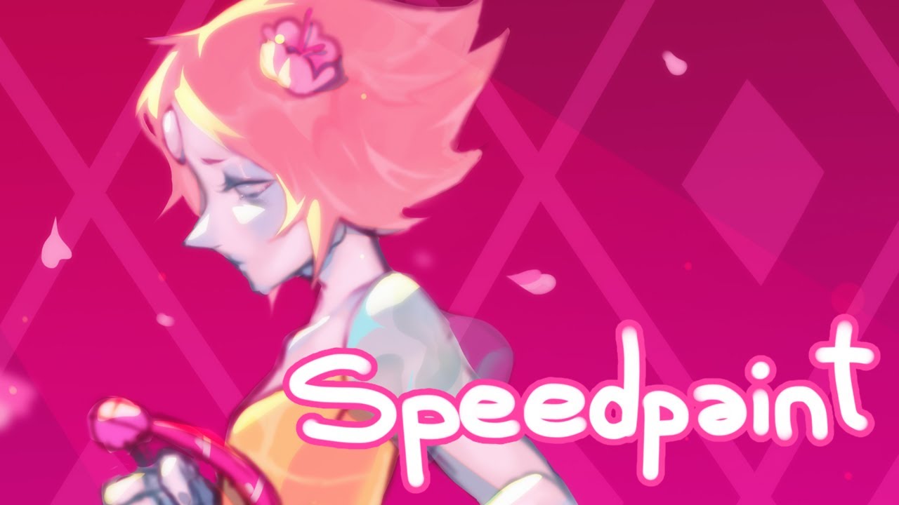 A single pale Rose Speedpaint - YouTube