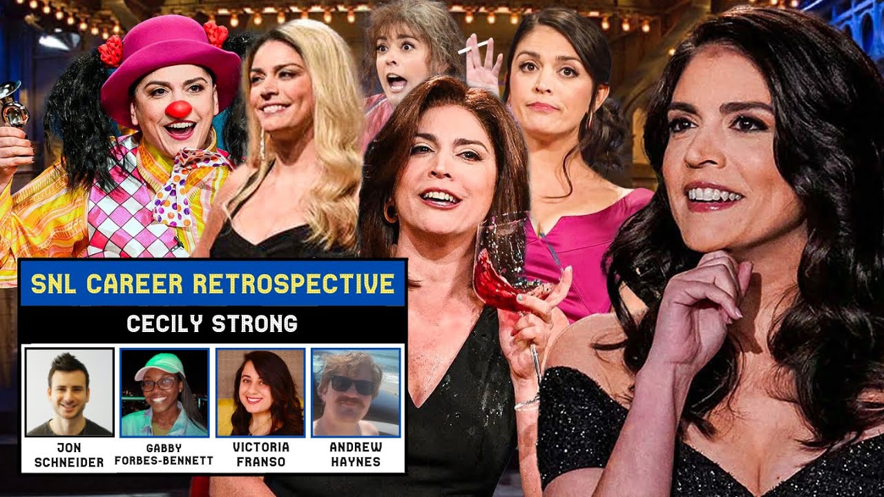 A Look Back at Cecily Strong's SNL Career - YouTube