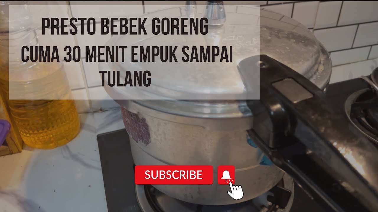 Presto daging bebek | bebek tulang lunak | bebek goreng | bebek goreng ...
