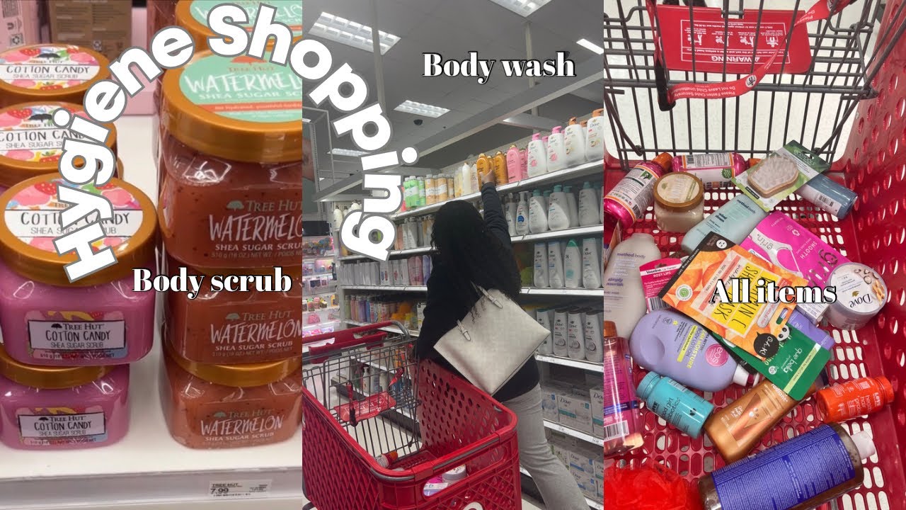 Come Hygiene Shopping With me ! Target run + Hygiene Must haves & Self ...
