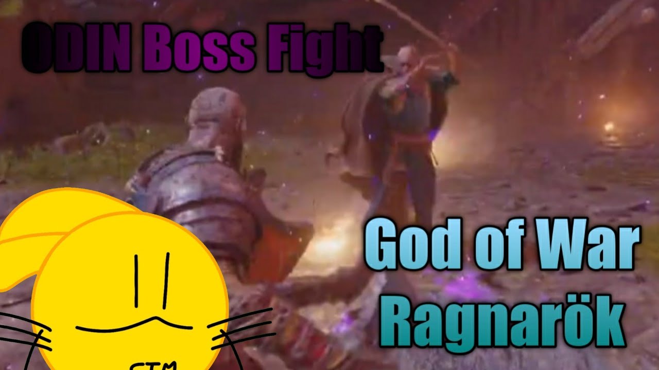 ODIN Boss Fight God of War Ragnorök - YouTube