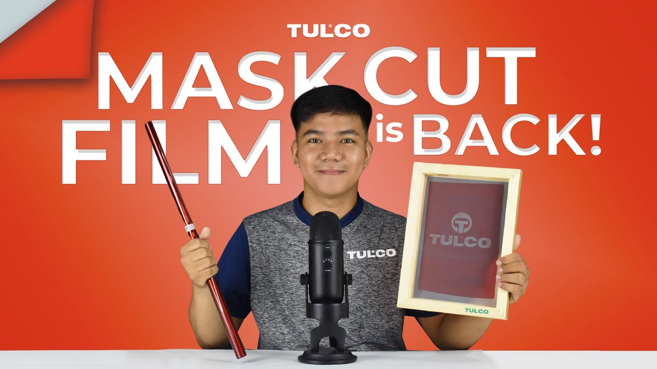 TULCO Mask Cut Double Purpose Hand Cut Stencil Film - YouTube