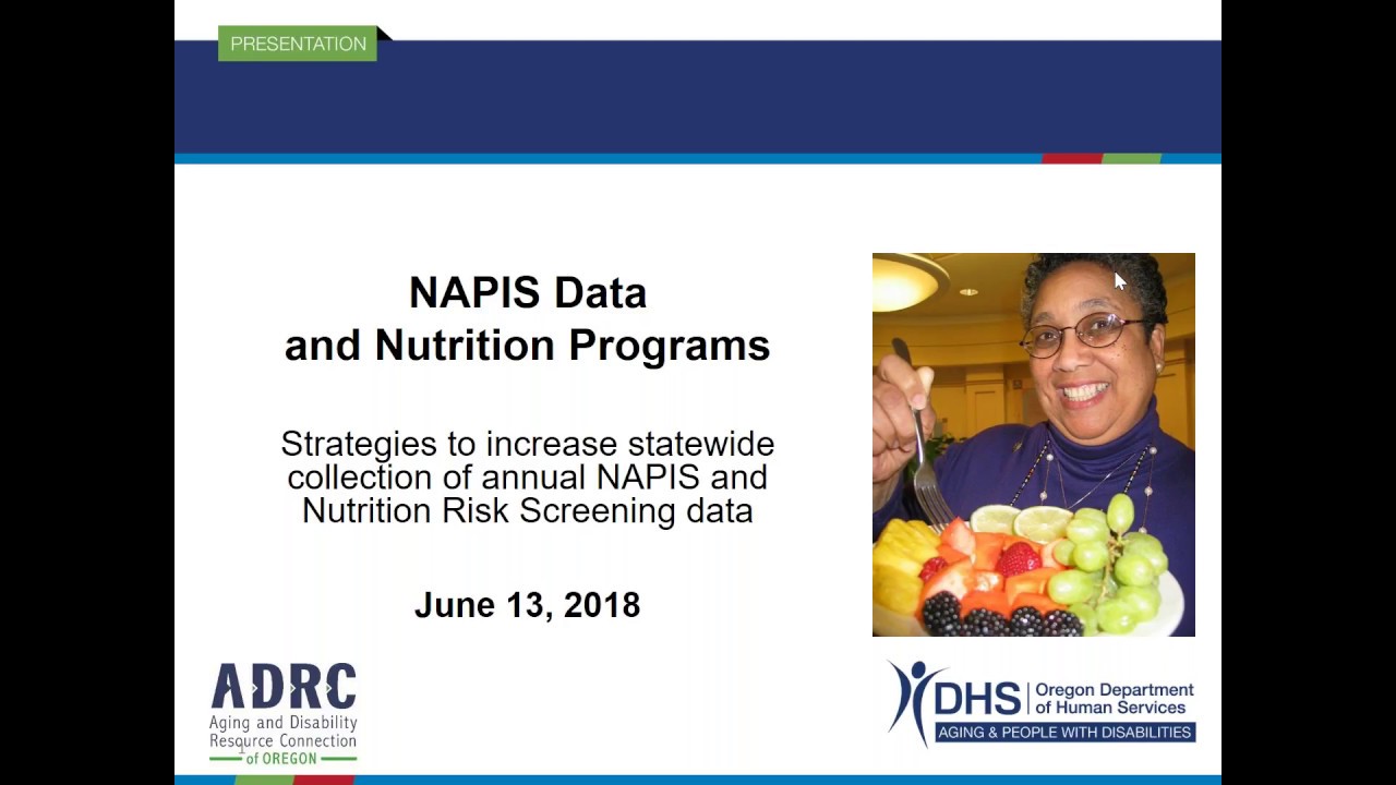Nutrition NAPIS Data Collection Webinar - YouTube