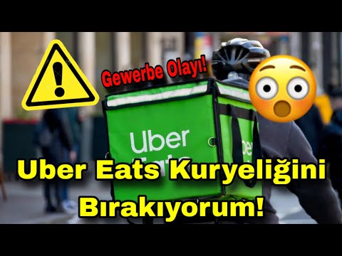Uber Eats Maceram Sona Erdi! 🚴‍♂️ | Berlin’de Gewerbe Kapatma Hikayem #almanyadahayat #ubereats #tr