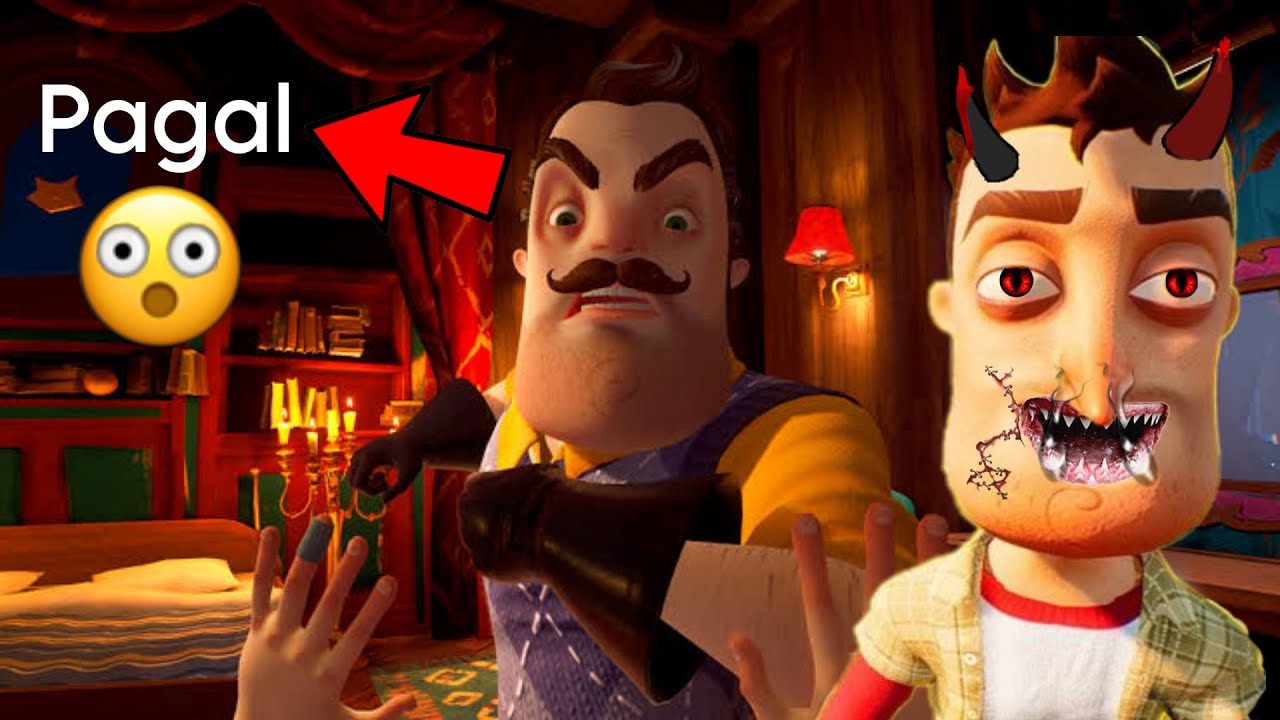 Hello Neighbor horror gameplay-Must watch!! - YouTube