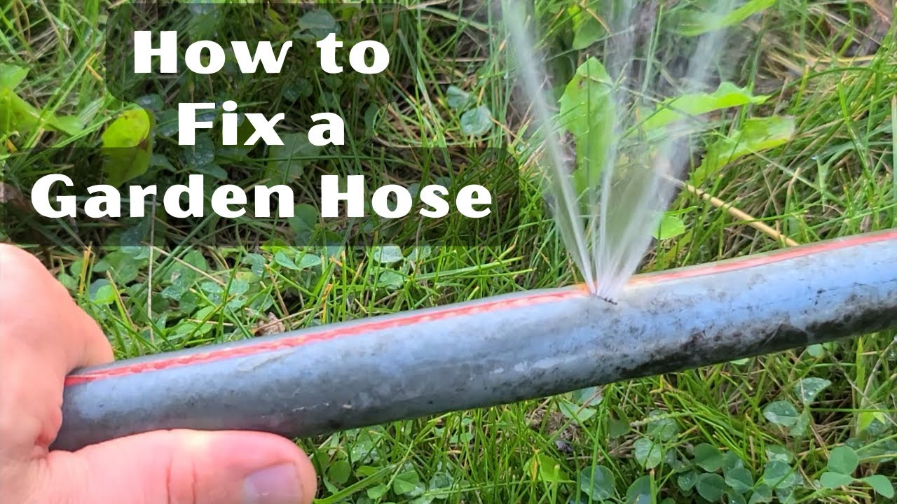 How to Fix a Garden Hose - YouTube