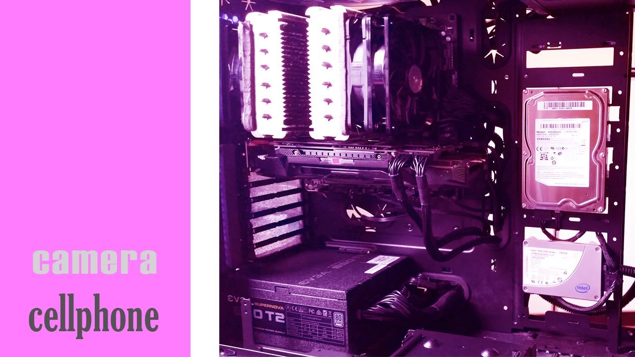 Desktop Computer update - new PSU & cooling fan setup - YouTube