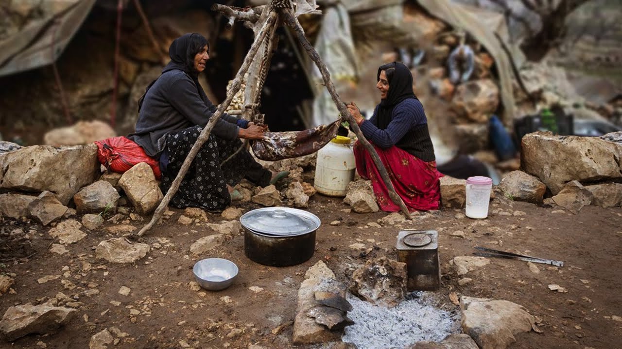 IRAN village life - nomadic lifestyle - Poor rural life in IRAN ...