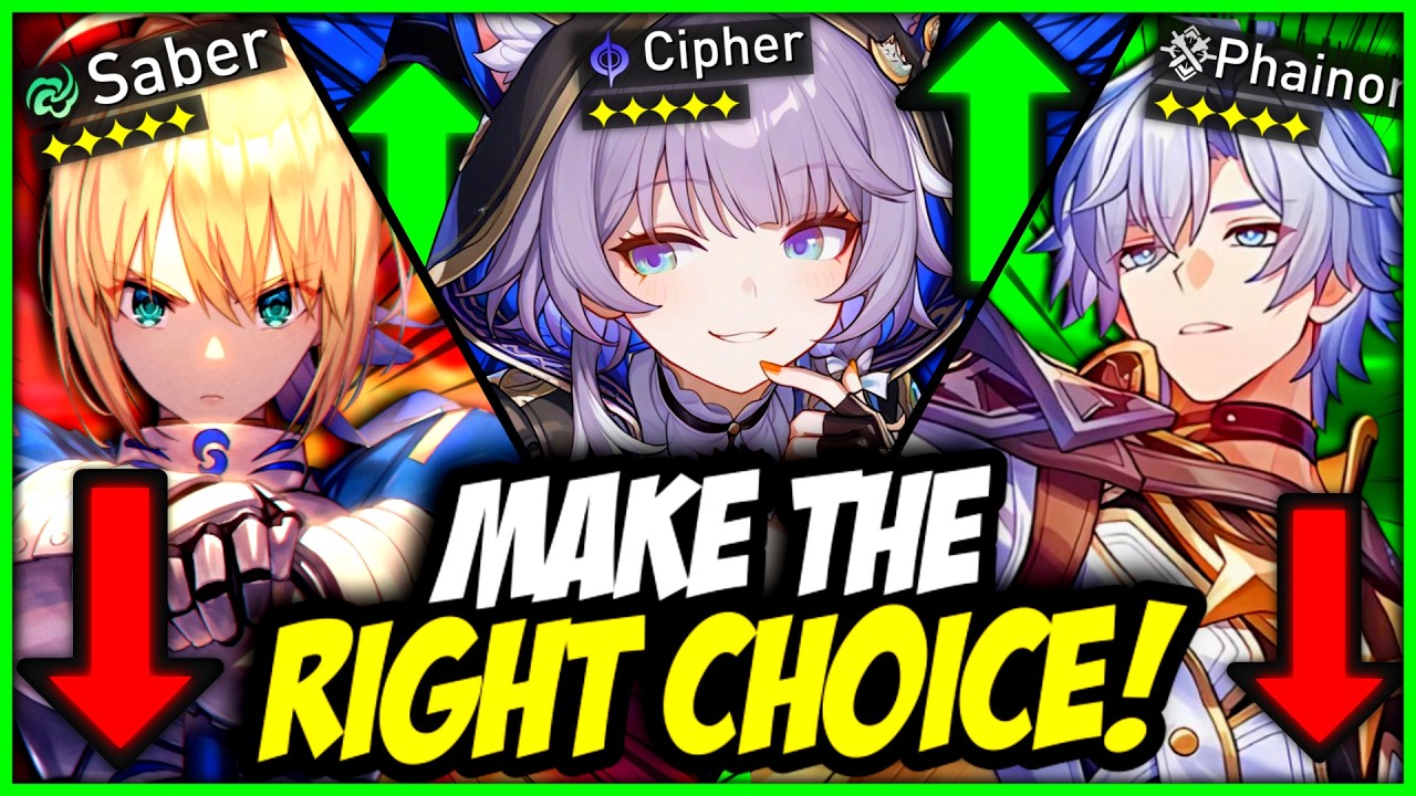 Should You Pull Cipher, Saber, Phainon or SKIP? | Honkai Star Rail ...