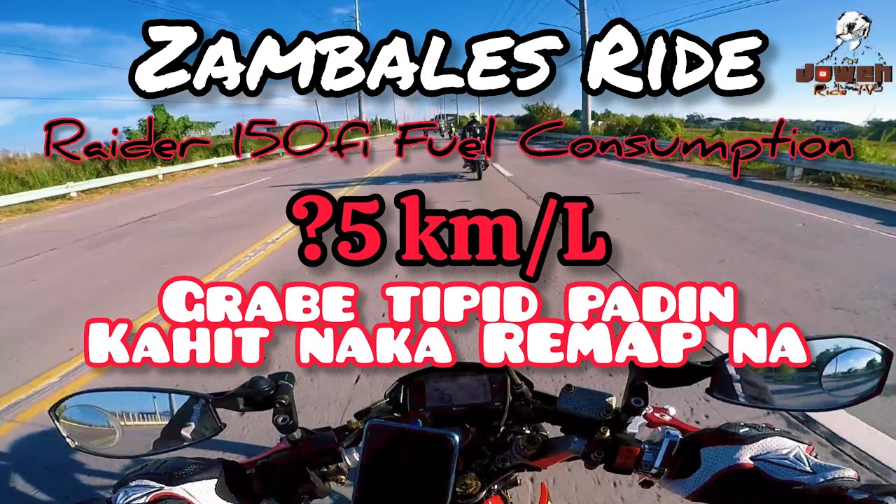 Zambales Ride | Raider 150 fi Fuel Consumption | Remap ECU - YouTube