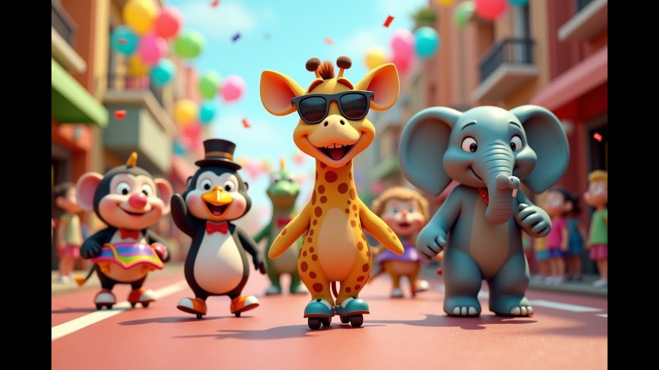 The Silly Animal Parade | Fun & Whimsical Animal Adventure for Kids ...