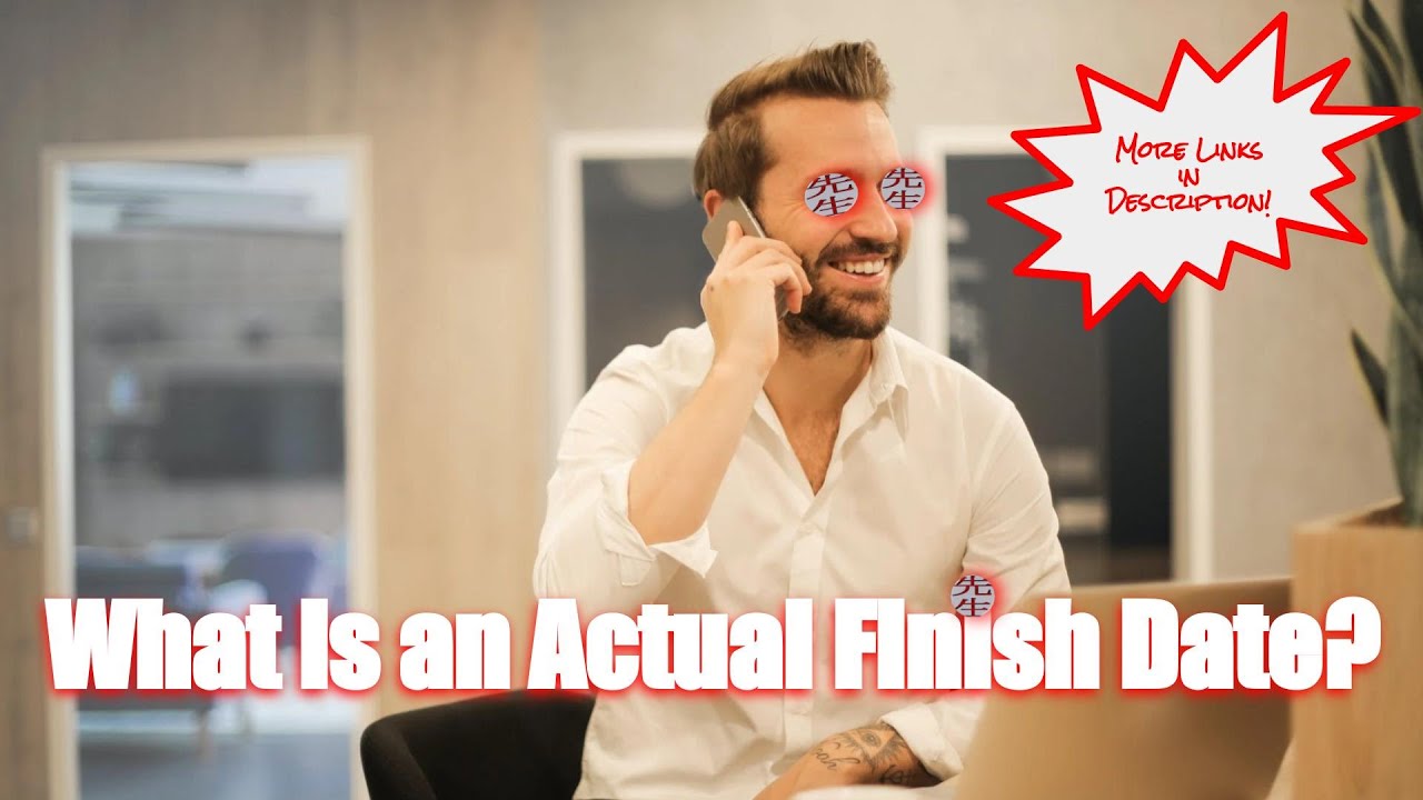 What is an Actual Finish Date? - YouTube