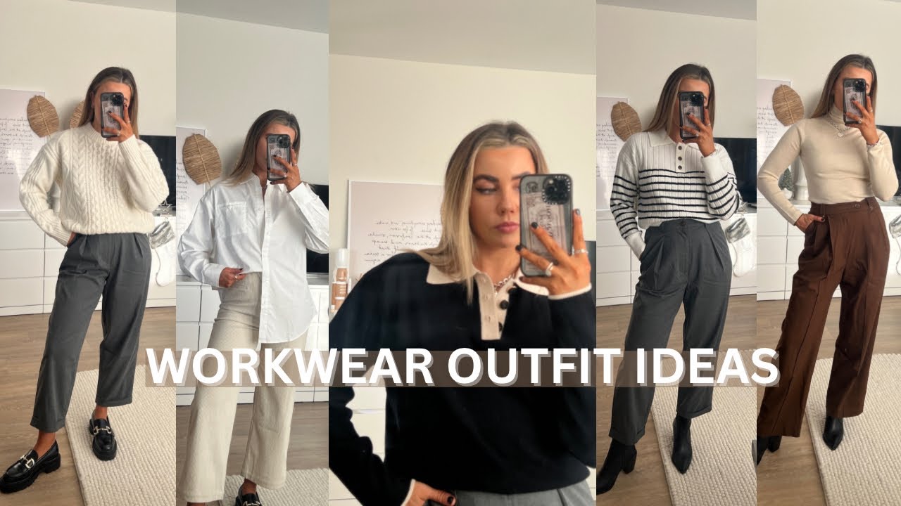 6 TIMELESS WORKWEAR OUTFIT IDEAS | outfits to elevate your office ...