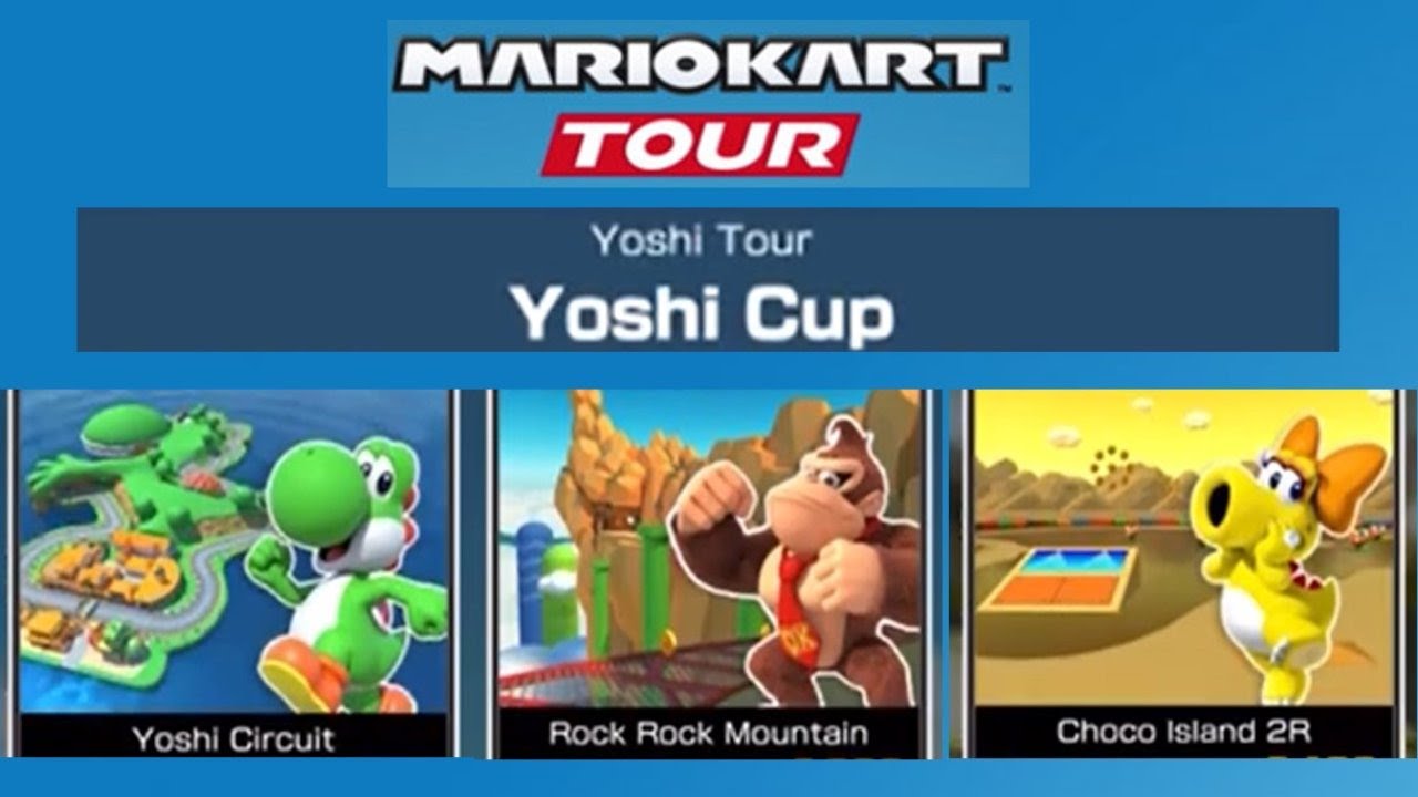 Mario Kart Tour | Yoshi Tour | Yoshi Cup | Road To Ranked - YouTube