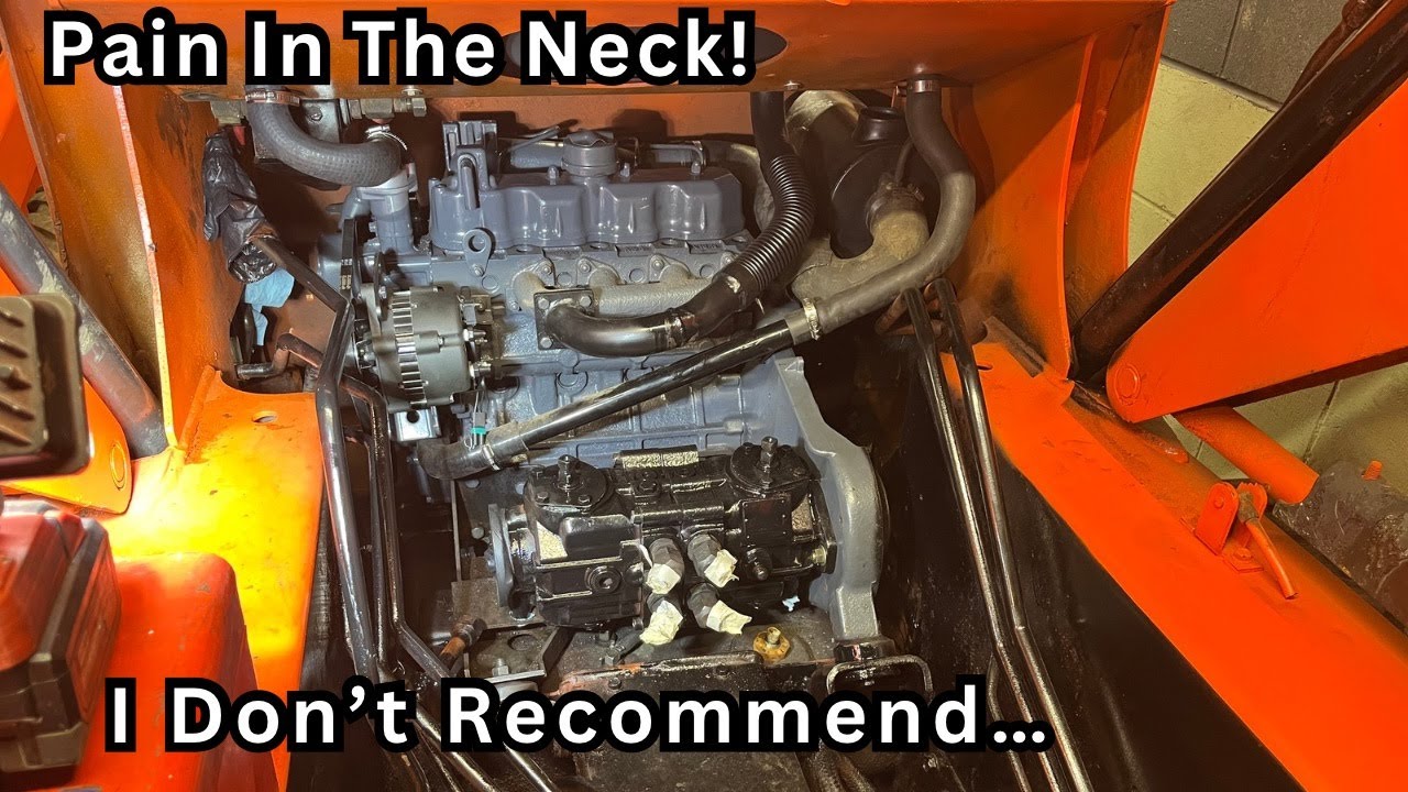 Can You Install The Hydrostatic Pump With the Engine In the Machine ...