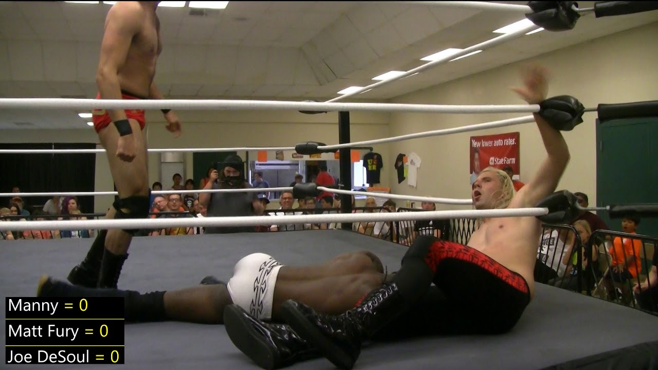 FULL MATCH: Manny Faberino vs Matt Fury vs Joe DeSoul - Triple Skillful ...