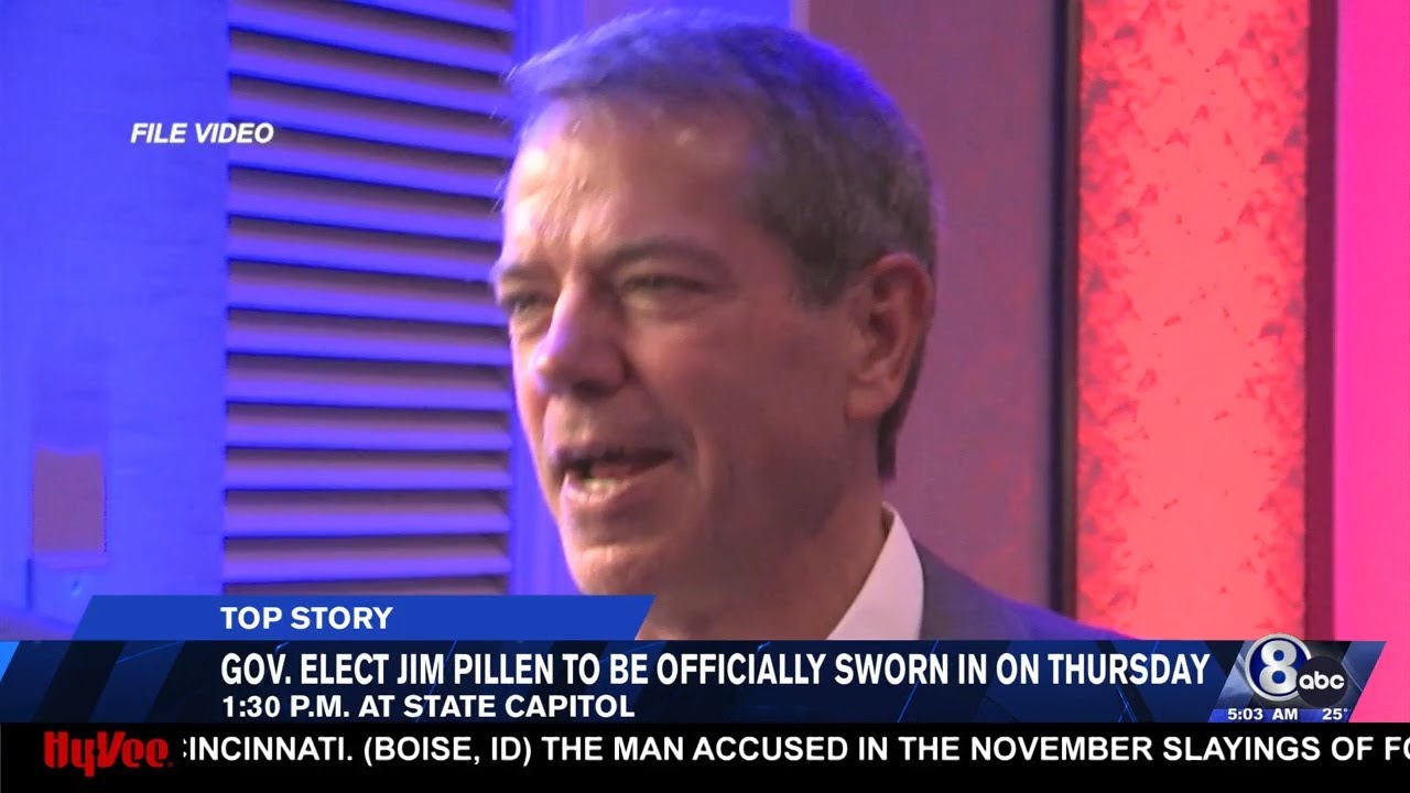 Jim Pillen to be sworn in as Nebraska's 41st governor Thursday - YouTube