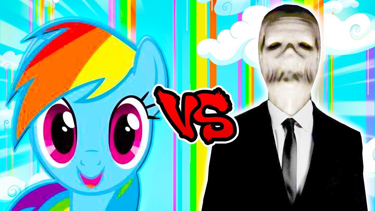Rainbow Dash Vs Slender Man - Epic Battle - Left 4 dead 2 Gameplay ...