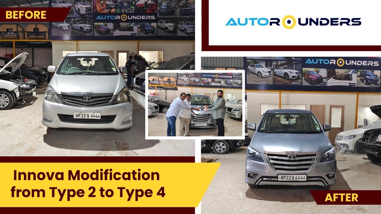Type 2 Innova Modified To Type 4 With Interior Customisation ...