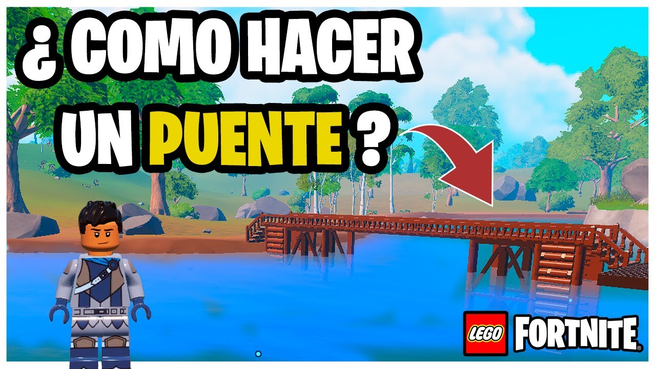 Cómo HACER Un PUENTE En LEGO FORTNITE - YouTube