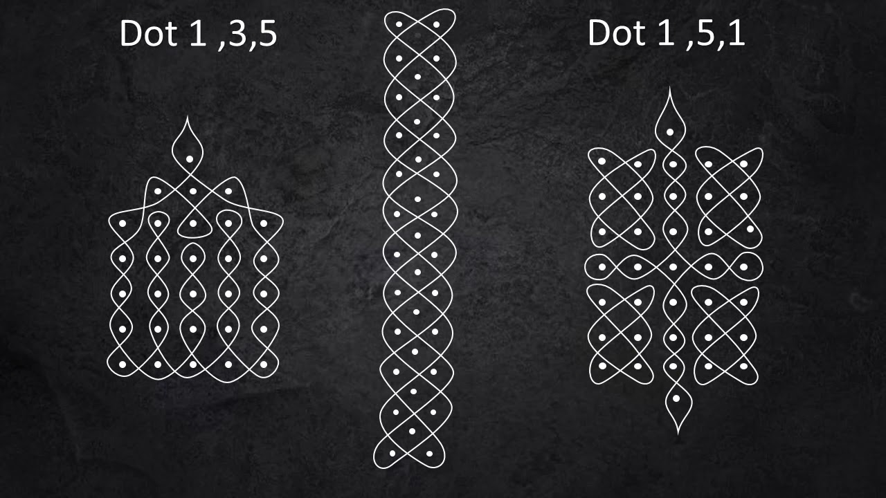 SMART KOLAM PART 4 ANIMATED KOLAM EASY KOLAM SIMPLE KOLAM - YouTube