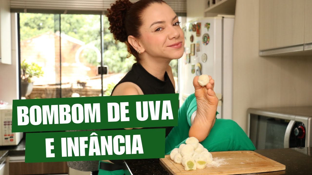 COZINHA E FALA BOMBOM DE UVA E INFÂNCIA - YouTube