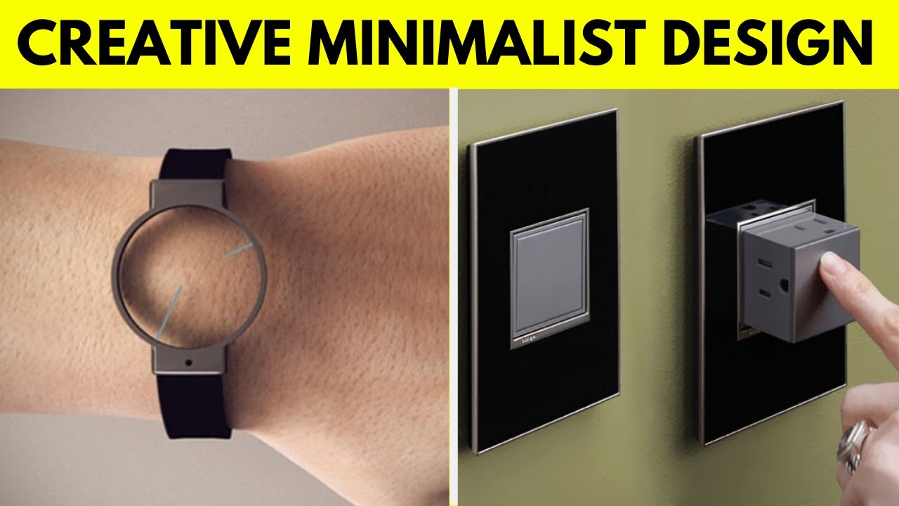 Creative Minimalist Design Ideas - YouTube