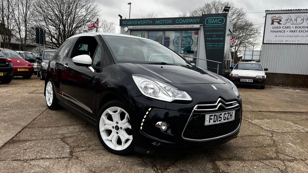 2015 ds3 in blue low miles stunning - YouTube