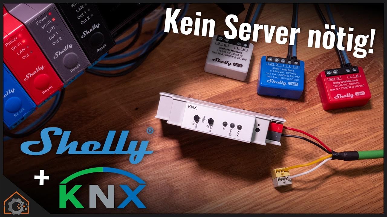 Shelly spricht jetzt KNX! - YouTube