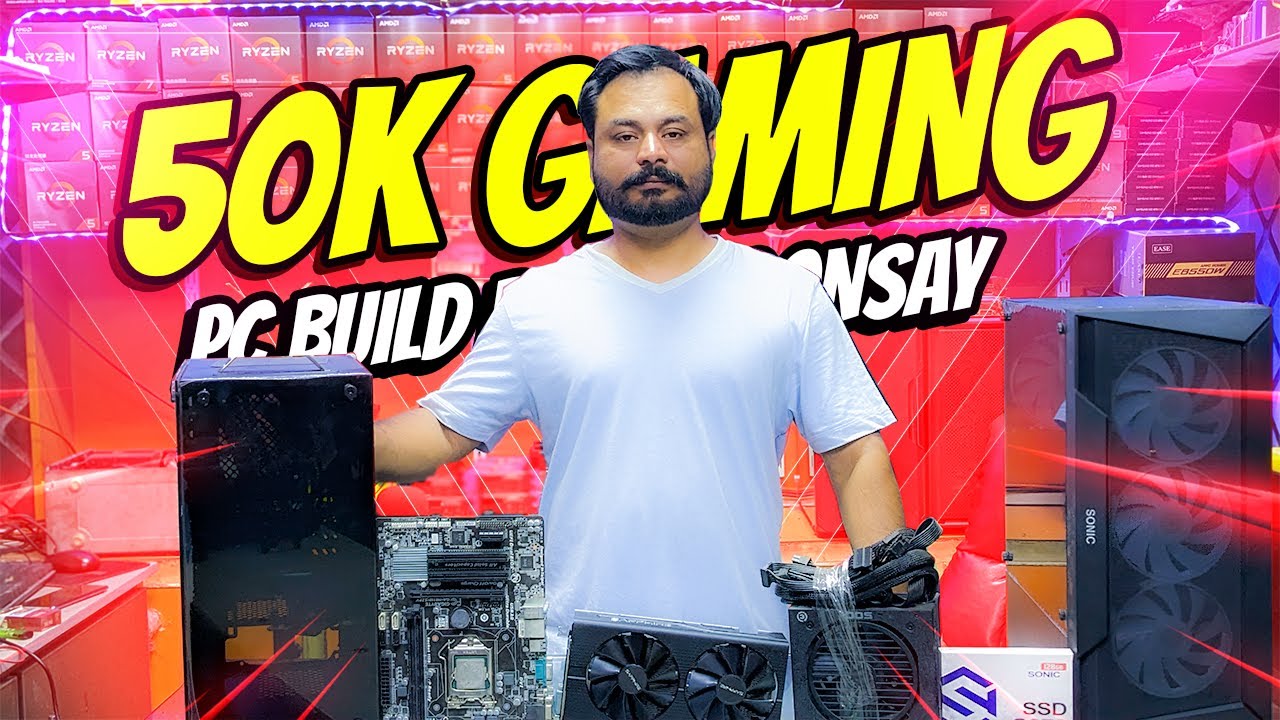 Ultimate 50K Budget Gaming PC Build in Pakistan | i5 4th Gen & RX 570 ...