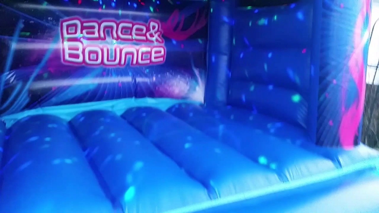 Dance and Bounce Disco castle - YouTube